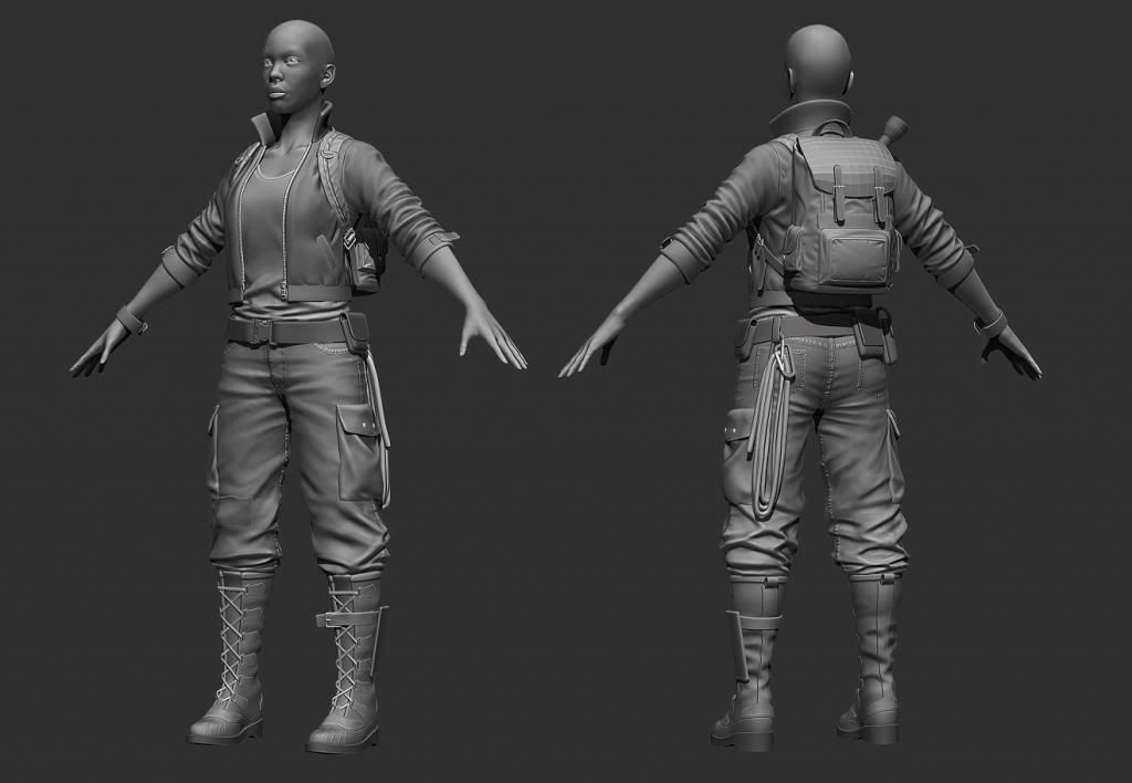 Treasure Hunter Thief — polycount